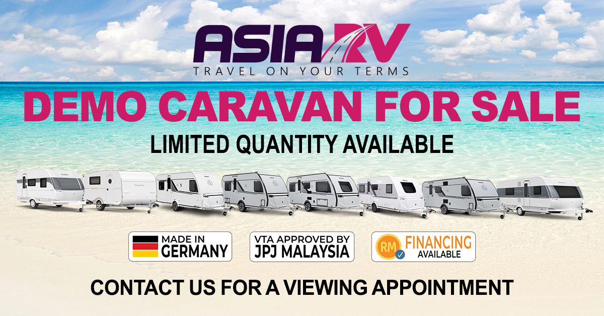 Demo Caravans for Sale in Malaysia | Fully JPJ Approved | AsiaRV
